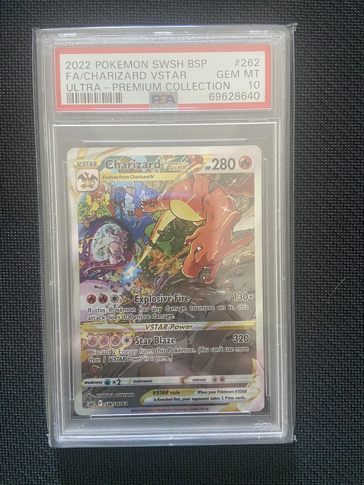 Charizard VSTAR 2022 Sword & Shield: Black Star Promo #SWSH262 Ultra ...