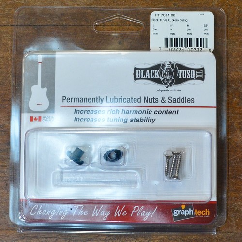 Graph Tech Black Tusq XL Sleek String Trees 702725103928| eBay