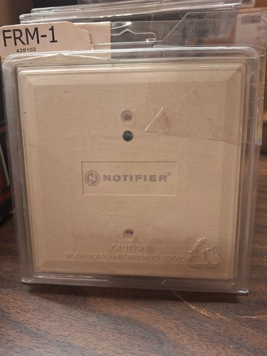 NOTIFIER FRM-1 Fire Alarm Intelligent Addressable Relay Module Ivory ...