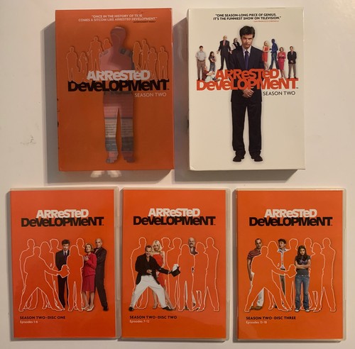 Arrested Development - Season 2 (DVD, 2009, 3-Disc Set) 24543206255| eBay