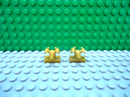 Lego mini figure 2 Pearl Gold Tap Sink Faucet NEW | eBay
