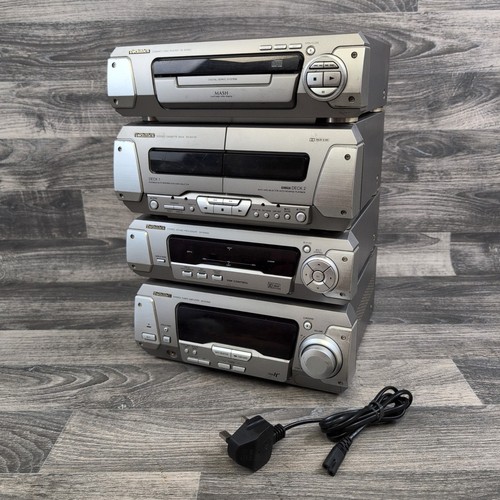 Technics Hi-Fi Stack System SA-EH550, SL-EH550, SL-EH550, RS-EH750 Retro Workin | eBay UK