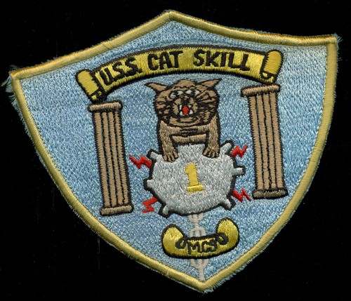 USN USS Catskill MCS-1 Patch Q-1 | eBay