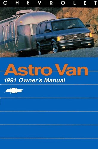 1991 Chevrolet Astro Van Owners Manual User Guide | eBay