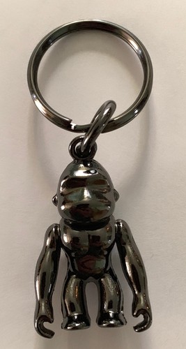 NWOT KIPLING Black Metal Monkey Key Ring Bag Charm Fob (B1) | eBay