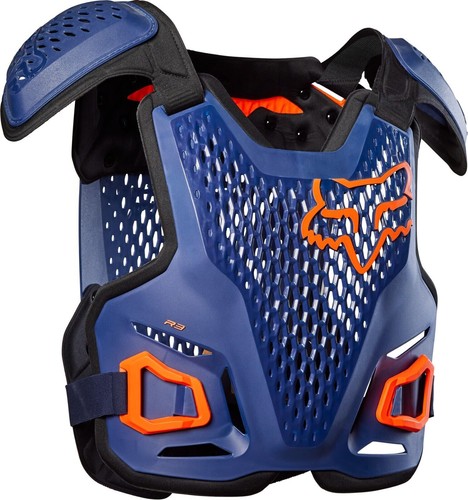 Fox Racing KTM Orange Navy R3 ADULT Chest protector Motocross FREE SHIP ...