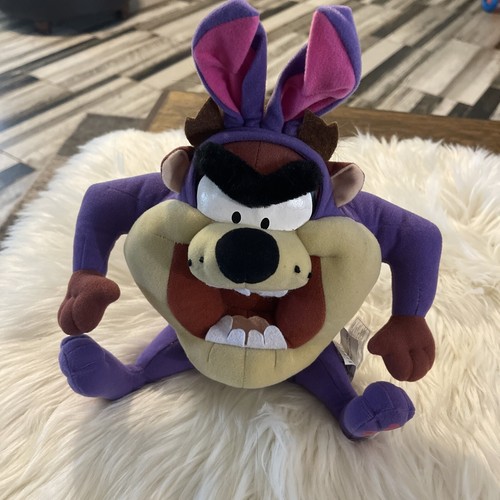 Looney Tunes Tasmania Devil TAZ Easter Bunny Russell Stover Plush ...