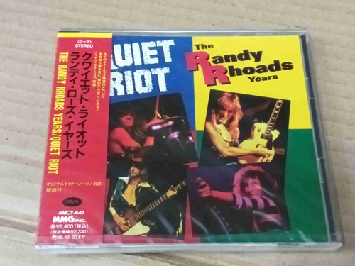 QUIET RIOT The Randy Rhoads Years AMCY-641 JAPAN CD w/OBI SEALED 56875 ...