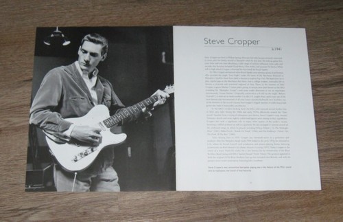 GREAT GUITARISTS Steve Cropper original TWO pages PHOTO + article | eBay