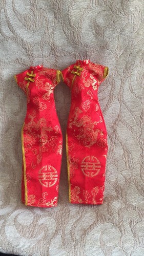 Handmade chainess Cheongsam National dress for barbie/silkstone/ooak | eBay