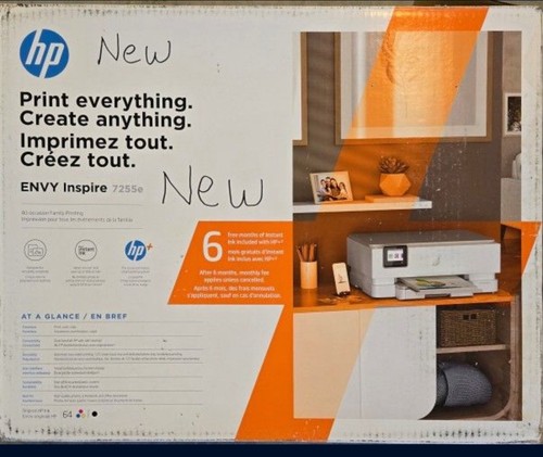 HP ENVY Inspire 7255e Printer~Brand New In Box Cloud connected Smart | eBay