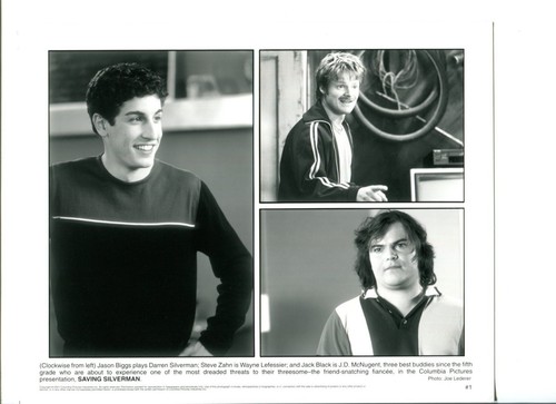 Jason Biggs Steve Zahn Jack Black Saving Silverman Movie Still Press ...