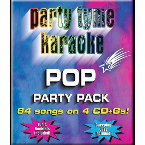 PartyTyme Karaoke Pop Party Pack 4 CDG 64 Tracks | eBay