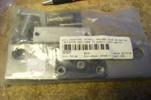 stonel 769120b mounting kit size 00 & 70 actuator | eBay