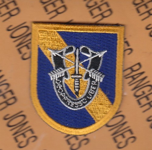 445th Special Forces Company Airborne Chemical Recon DUI crest beret ...