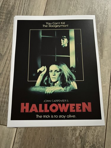 HALLOWEEN Art Print Photo 8” x 10” Poster MICHAEL MYERS Jamie Lee ...
