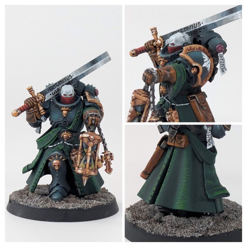 Warhammer 40k: Space Marines Dark Angels Judiciar - Pro Painted (AJ090 ...