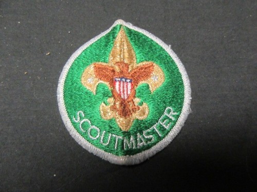 Scoutmaster Trained 1970's Position Patch, worn c23 | eBay