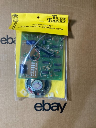 Train Tronics "Sound Tronic" #305 Steam Whistle & Diesel Horn Vintage ...