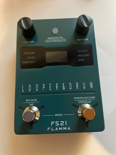 FLAMMA FS21 Drum Machine Looper Guitar Effects Pedal | eBay