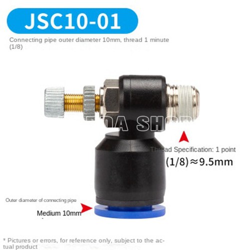 45PC Push-in connector cylinder speed regulating JSC10-01 regulating ...