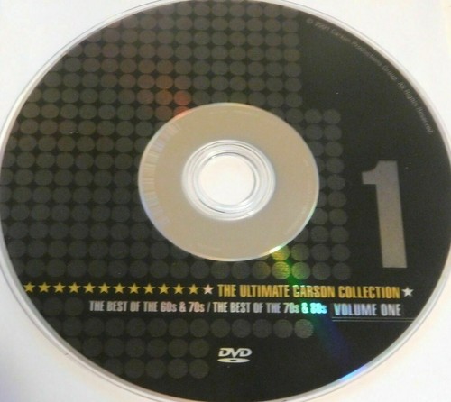 The Ultimate Carson Collection Disc 1 DVD Disc Only #E114 | eBay