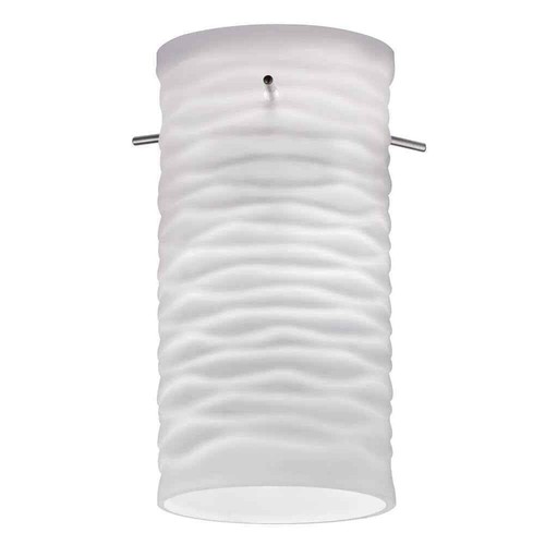 2 Lithonia Lighting Cylinder Wave Glass Shade for LED Mini Pendant DGWV ...