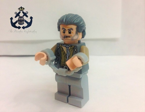 Lego Pirates of the Caribbean Minifigure Joshamee Gibbs poc017 w/ Cuffs ...