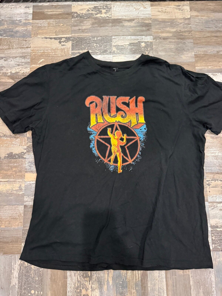 Camisetas Del Concierto Rush Alex Lifeson Y Geddy Lee Vuelven A Tocar