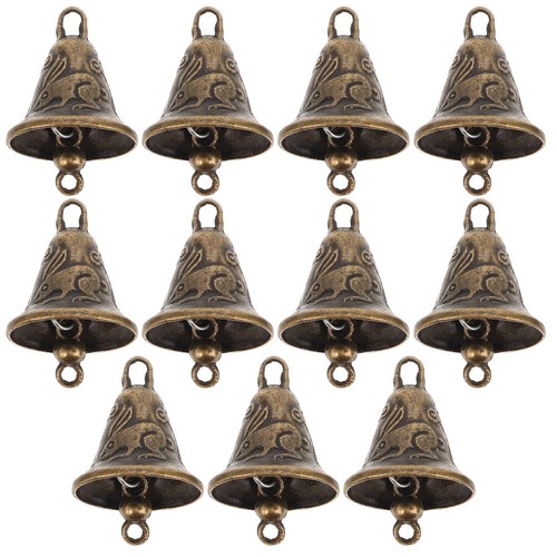 3 Pack Bell Ornament Small Hanging Outdoor Ornaments Bells for Wind ...