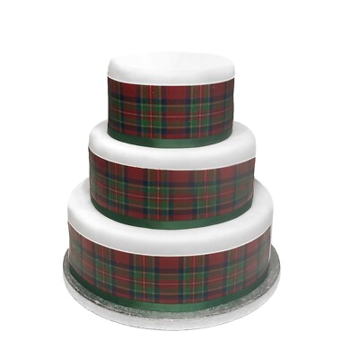 Tartan Cake for sale | eBay UK