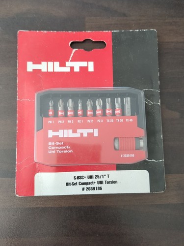 Hilti Bit set Compact+ Uni Torsion | eBay