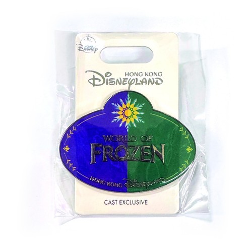2023 HKDL Princess World of Frozen Elsa Anna Name Tag Cast Exclusive ...