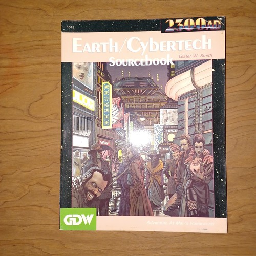 GDW: Traveller 2300AD Sourcebook - EARTH / CYBERTECH | eBay