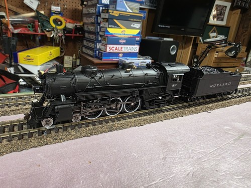 BLI 1066 Rutland Railway USRA Light Pacific #82 Steam Locomotive Sound ...