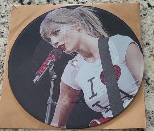 Taylor Swift - Picture Disc - Real Vinyl 12" - Upcycled Wall Art | eBay
