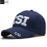 CSI EMBROIDERED ADJUSTABLE HAT black ball cap crime scene police ...