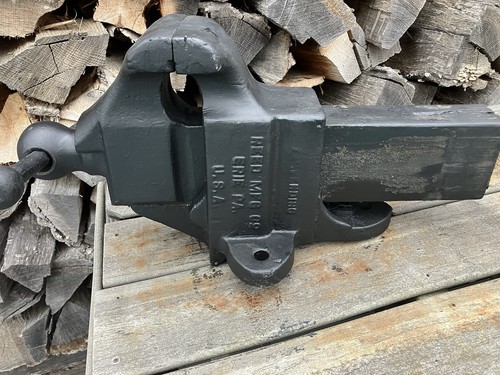 Vintage Reed Mfg. No.105 W/5"Jaws Bench Mount Vise | eBay