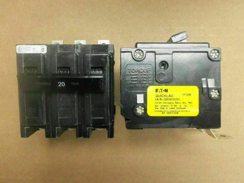 NEW Westinghouse QBHW QBHW3020H 3 Pole 20 Amp 240V Circuit Breaker NTO ...