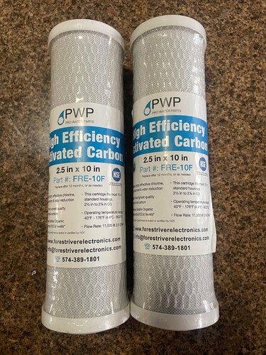 Pro Water Parts (PWP) FRE-10F Water Filter Replacements-Two (2) | eBay