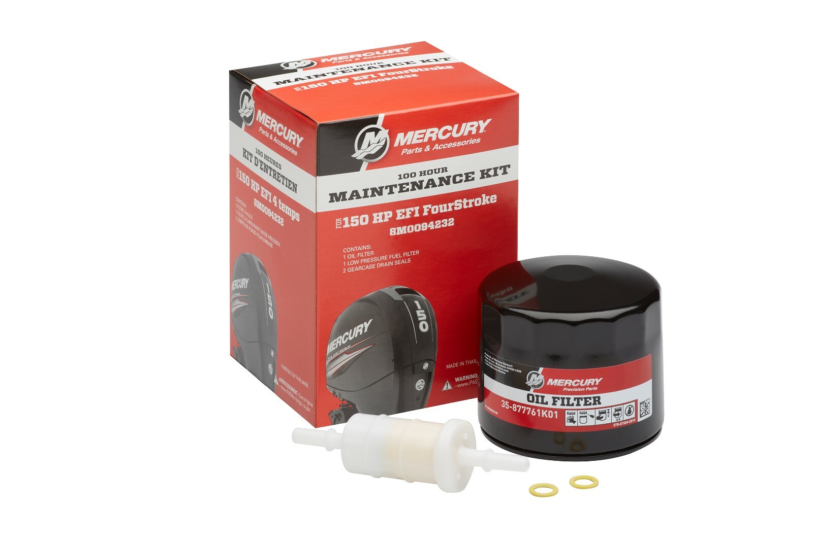 Oil Change Kit Mercury 75/90/115 4-Stroke EFI 8M0081917 | eBay