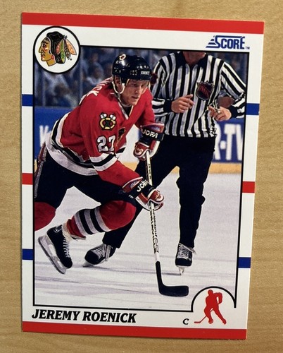 Jeremy Roenick 1990-91 Score Rookie Card #179, MINT | eBay