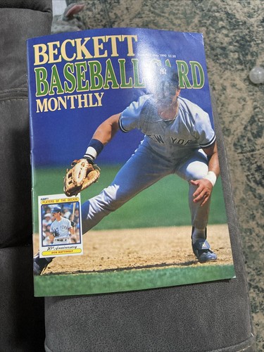 Beckett Baseball Card Monthly Magazine Issue #62 May 1990 Don Mattingly ...