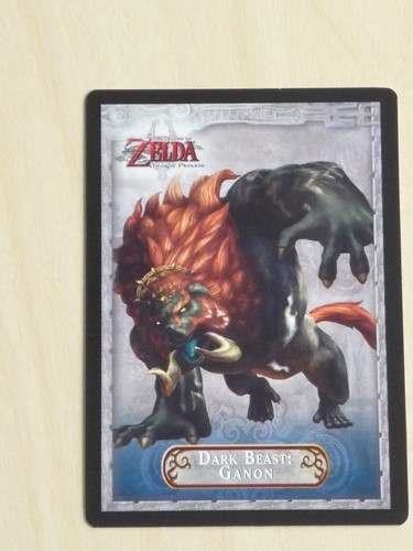 legend of zelda twilight princess trading card no.36. dark beast ganon ...