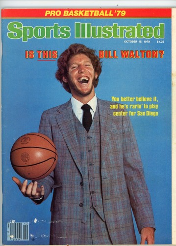 BILL WALTON SAN DIEGO CLIPPERS 10/15/1979 SPORTS ILLUSTRATED | eBay