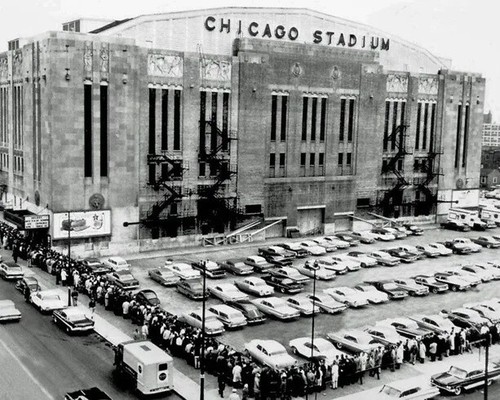 Chicago Stadium Arena Chicago Bulls And Blackhawks 8x10 PHOTO PRINT | eBay