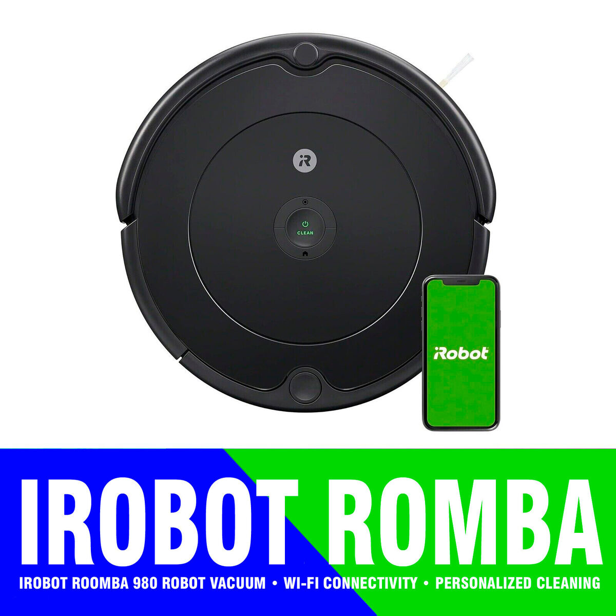 iRobot Roomba 980 Robotic Vacuum Cleaners for Sale - eBay iRobot Roomba 980 Robotic Vacuum Cleaners for Sale - eBay