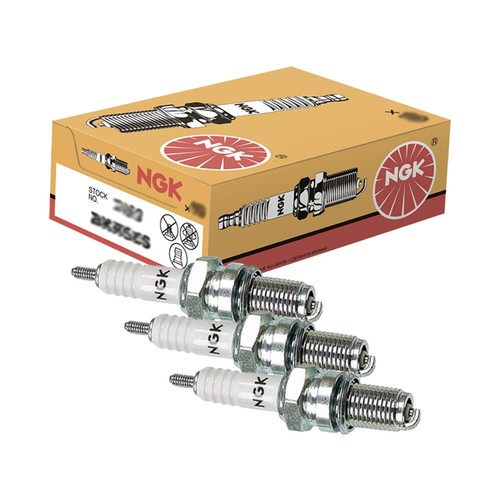 NGK Set of 3 Standard Nickel Non Resistor Spark Plugs Threaded Stud | eBay