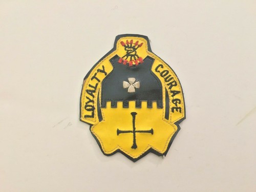 pk214 Original Korean War Era US Army 5th Cavalry Regiment Leather ...