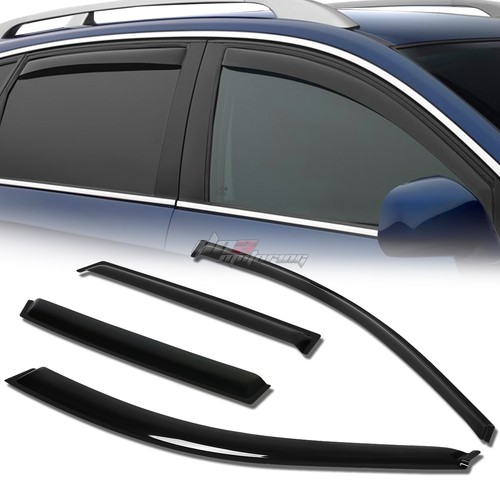 FOR 02-08 VIBE/MATRIX SMOKE TINT WINDOW VISOR SHADE/VENT WIND/RAIN ...